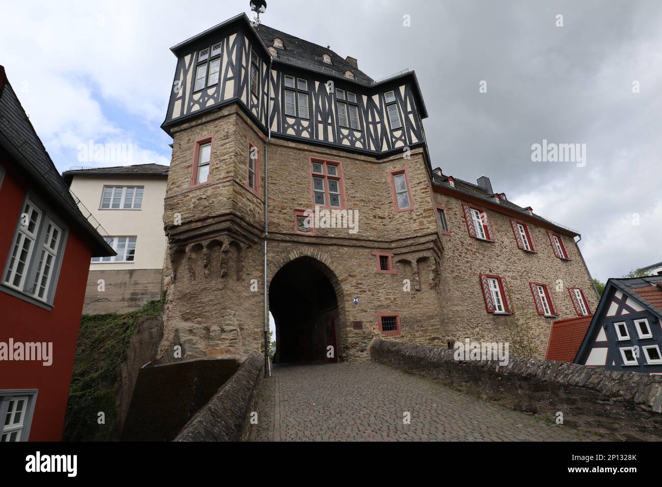 Old town of Idstein in Germany Stock Photo - Alamy