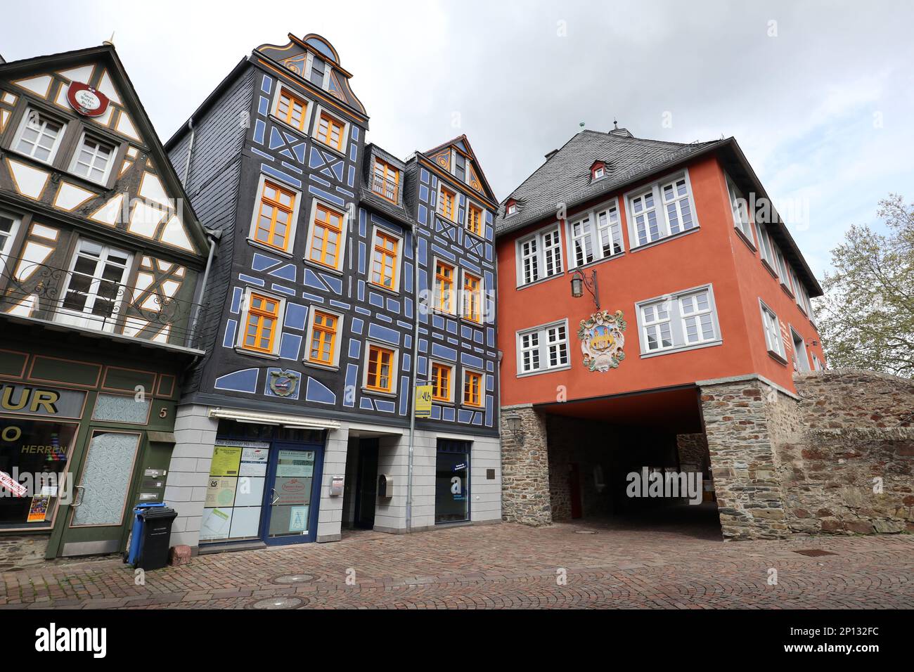 Old town of Idstein in Germany Stock Photo - Alamy