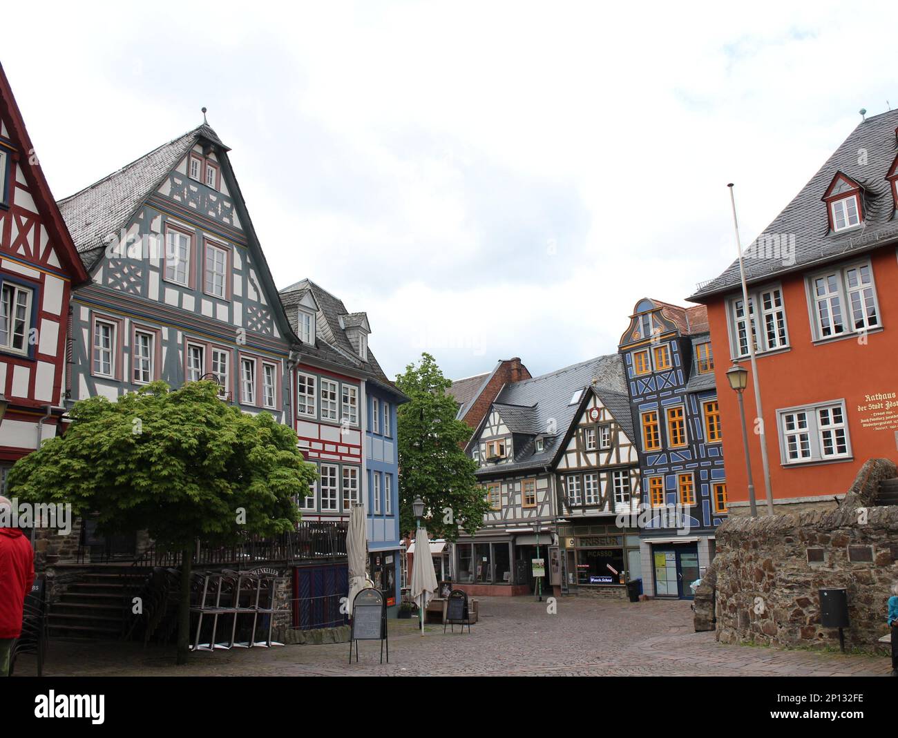Old town of Idstein in Germany Stock Photo - Alamy