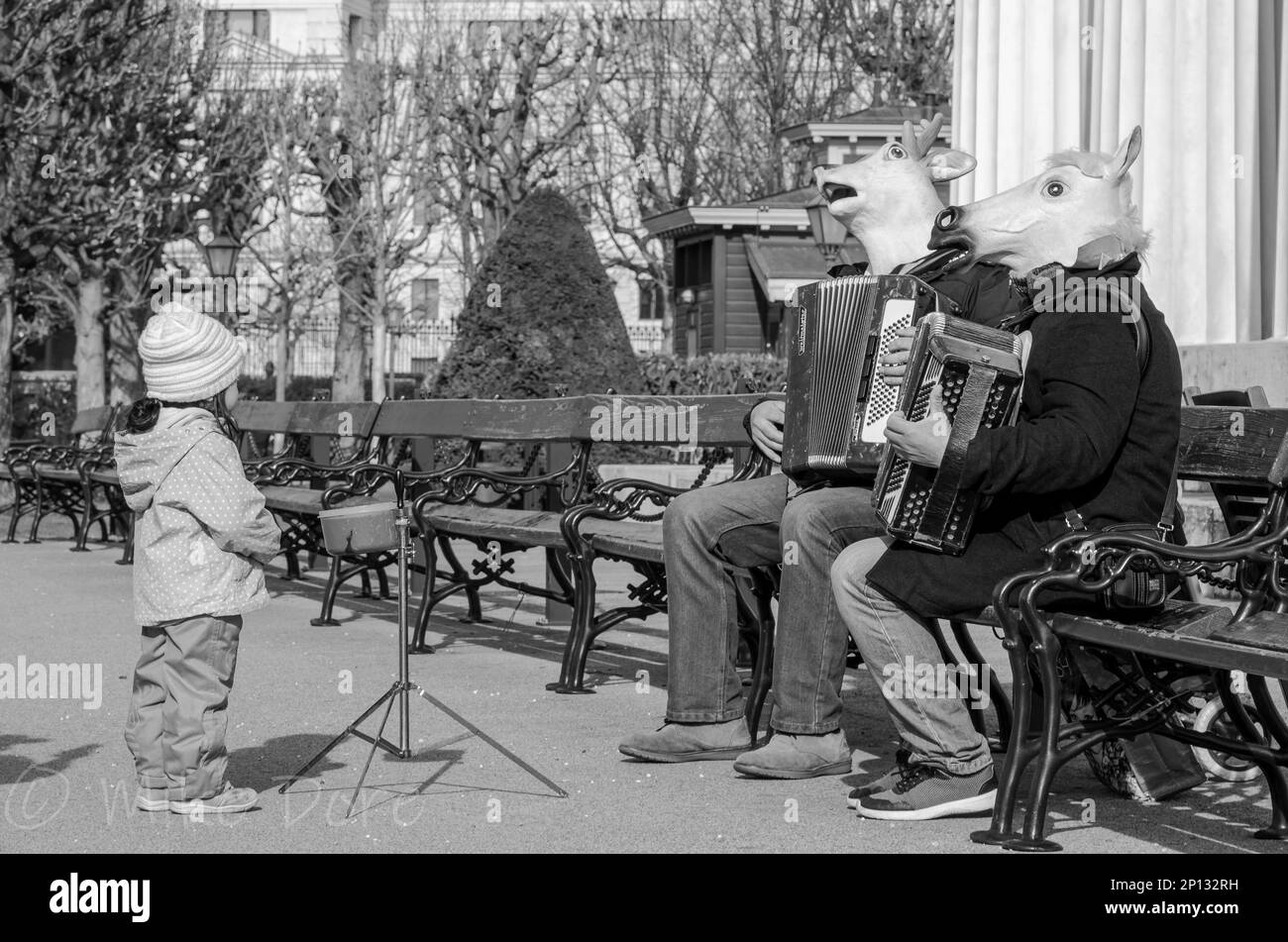 Street Life, In and around Vienna Stock Photo - Alamy