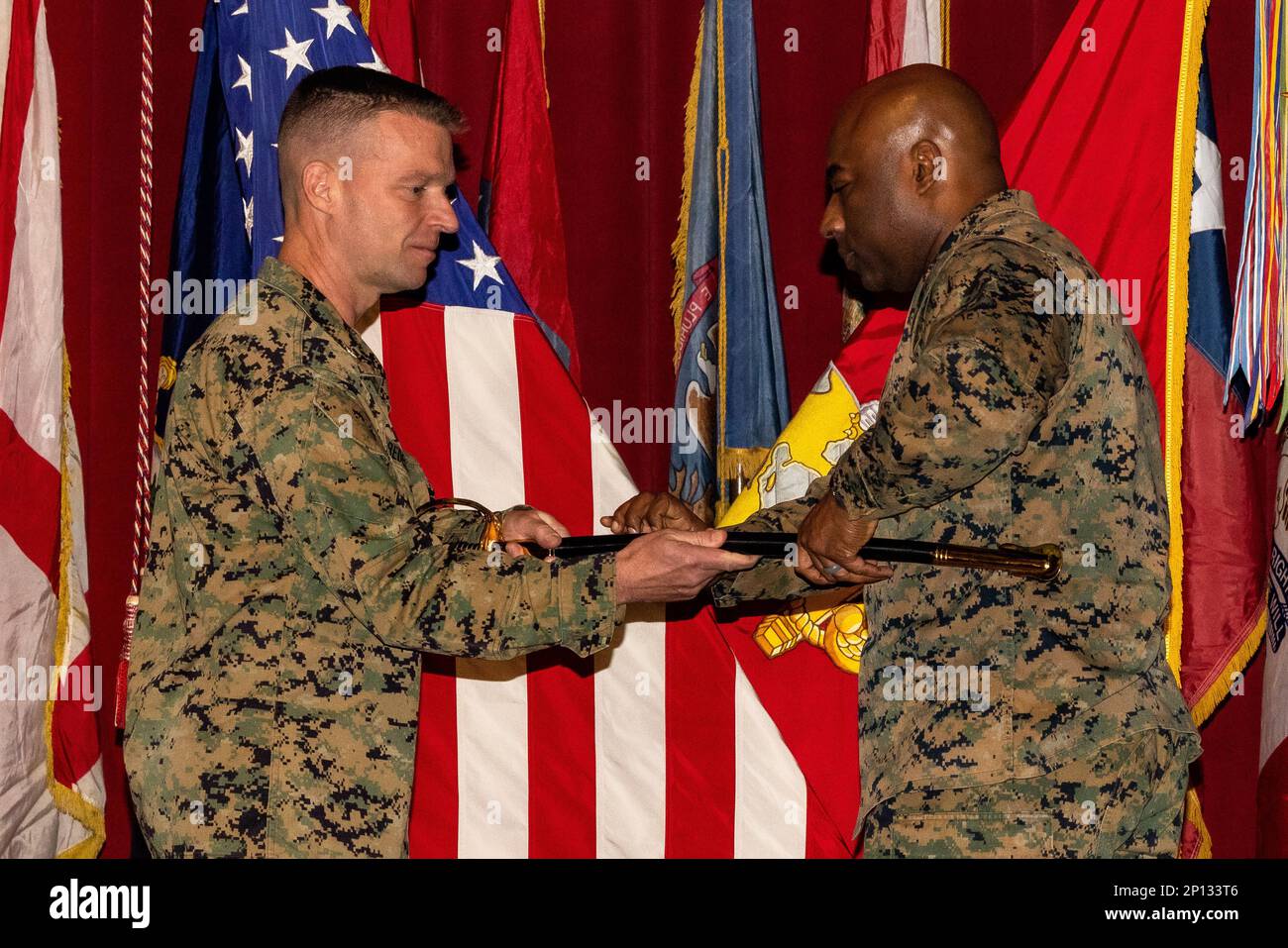 U.S. Marine Corps Col. Thomas M. Bedell, the commanding officer of ...