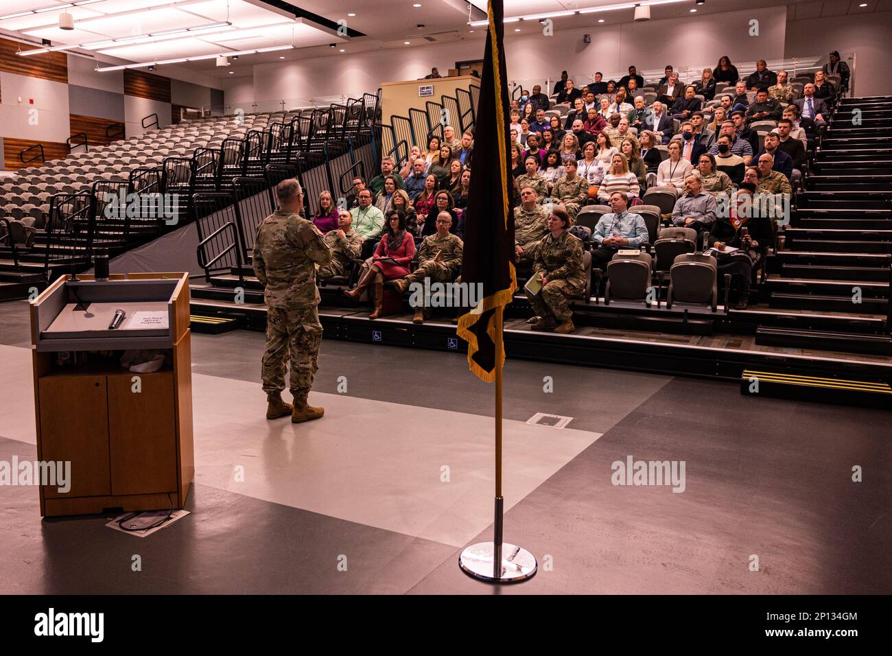 U.S. Army Brig. Gen. Tony McQueen, commanding general of the Medical ...