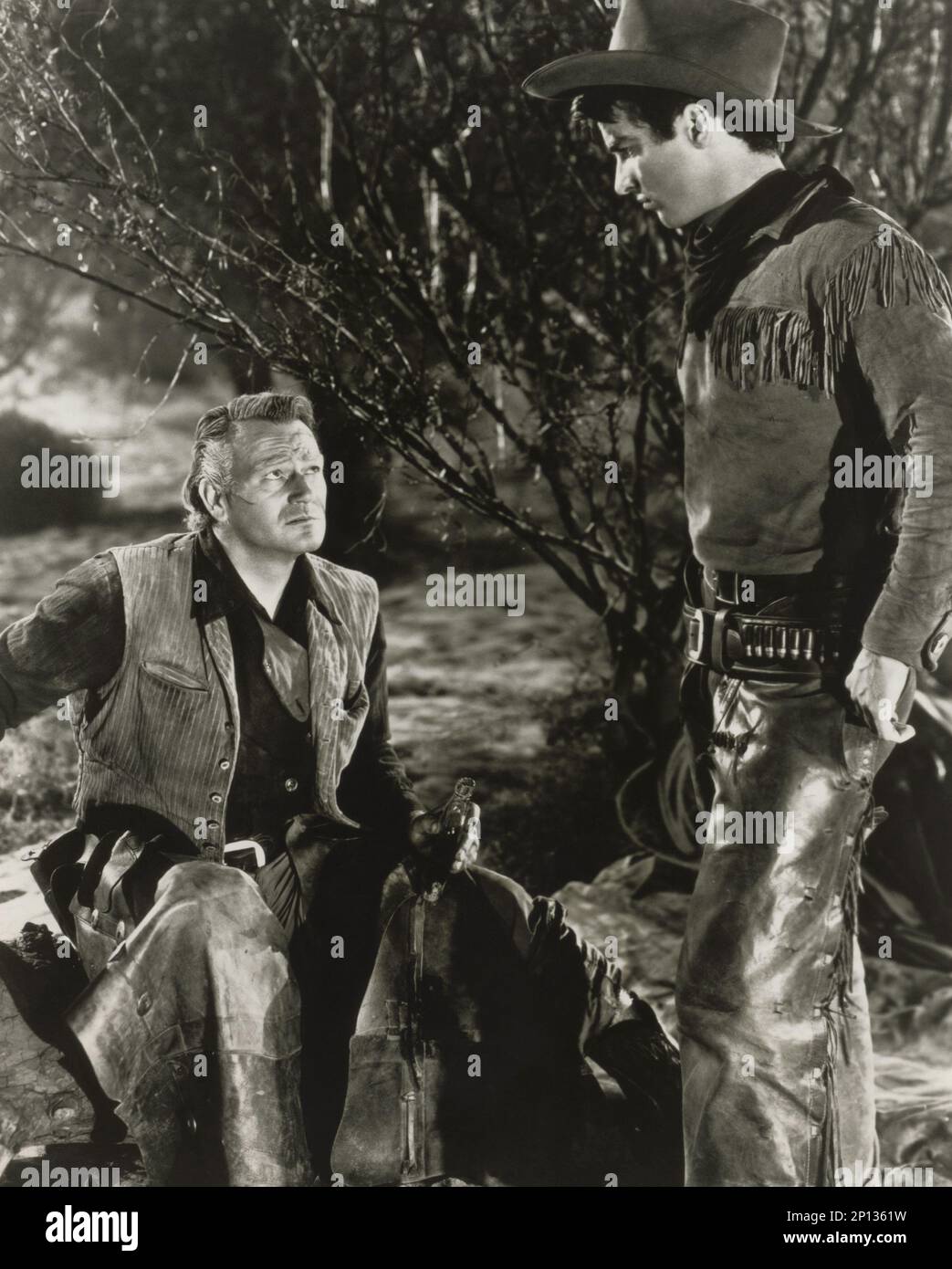 John Wayne, Montgomery Clift, "Red River" (1948) United Artists. File ...