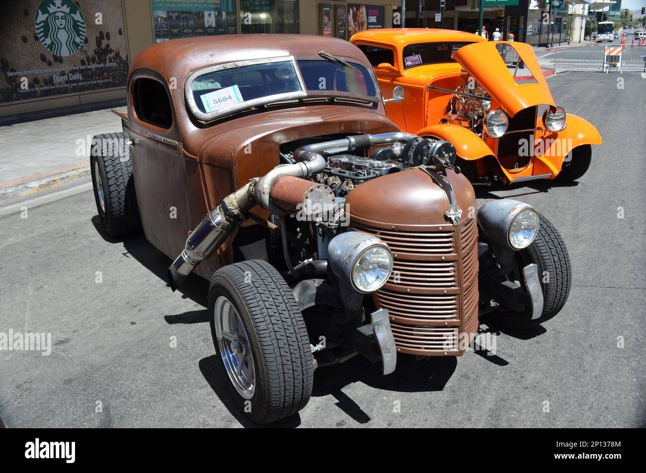 August 04 2016: This 1937 International Rat Rod truck extremely popular ...