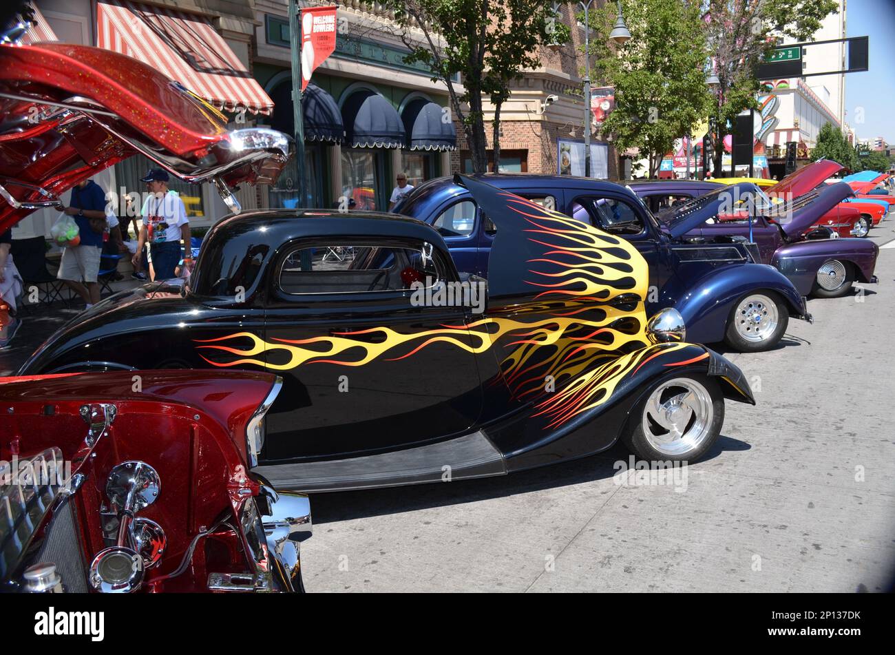 August 05 2016: Thousands of beautiful custom cars on display at the ...