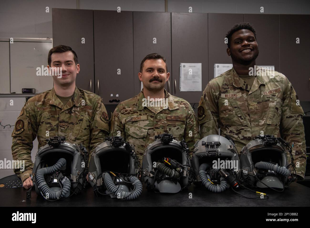U.S. Air Force Airman 1st Class Cameron Piechowski, 347th Operations ...