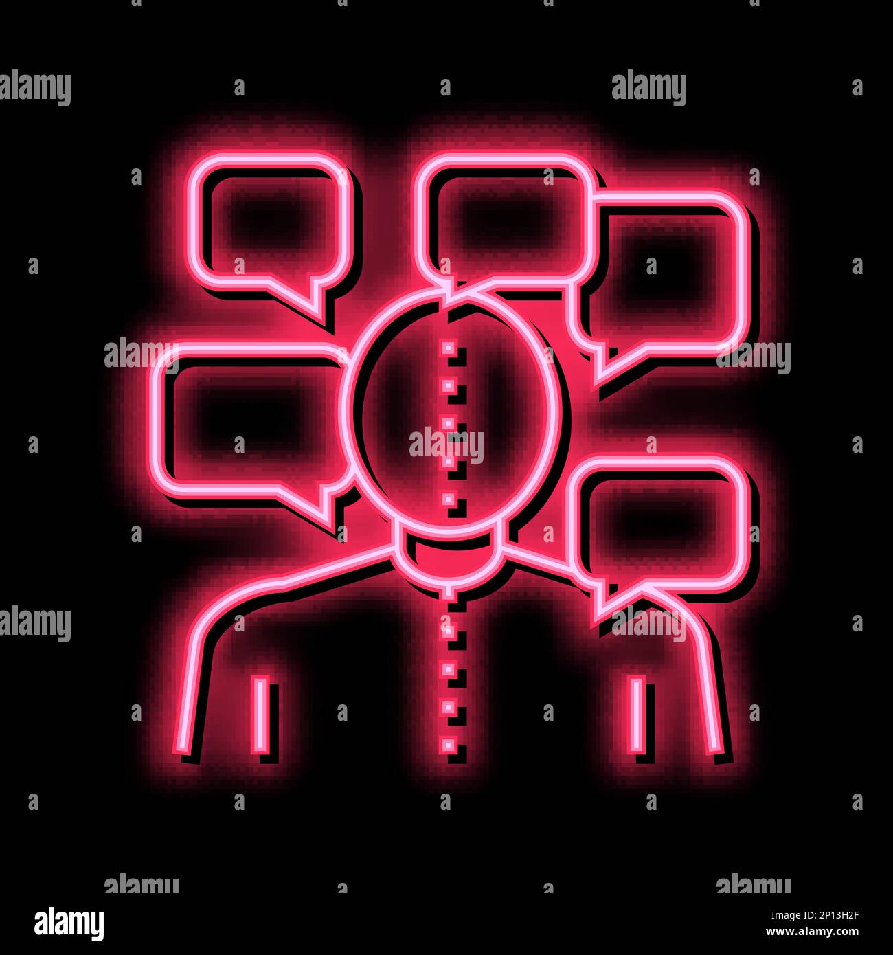 manic-depression psychological disease neon glow icon illustration ...