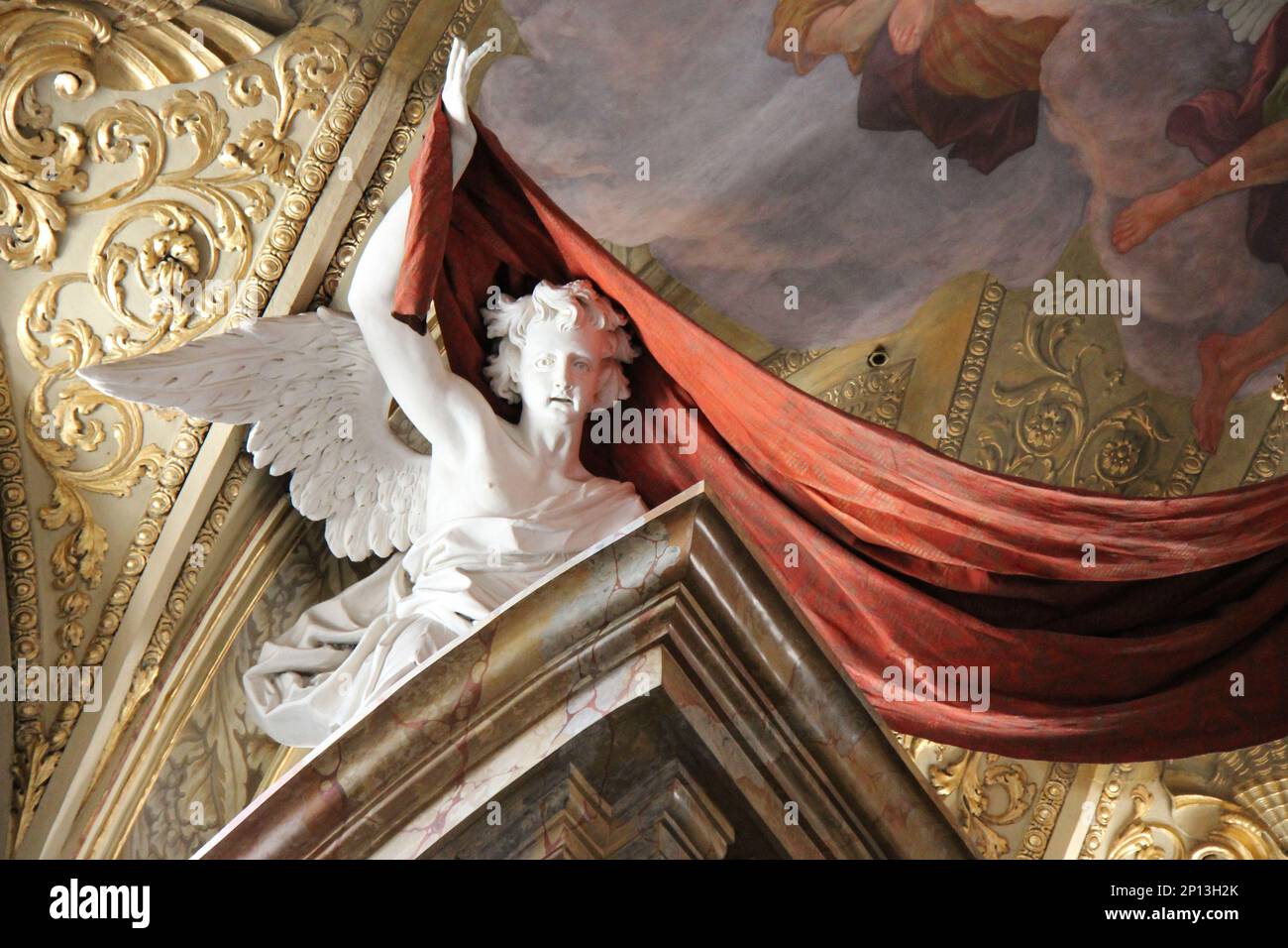 baroque church (jesuitenkirche) in vienna (austria Stock Photo - Alamy