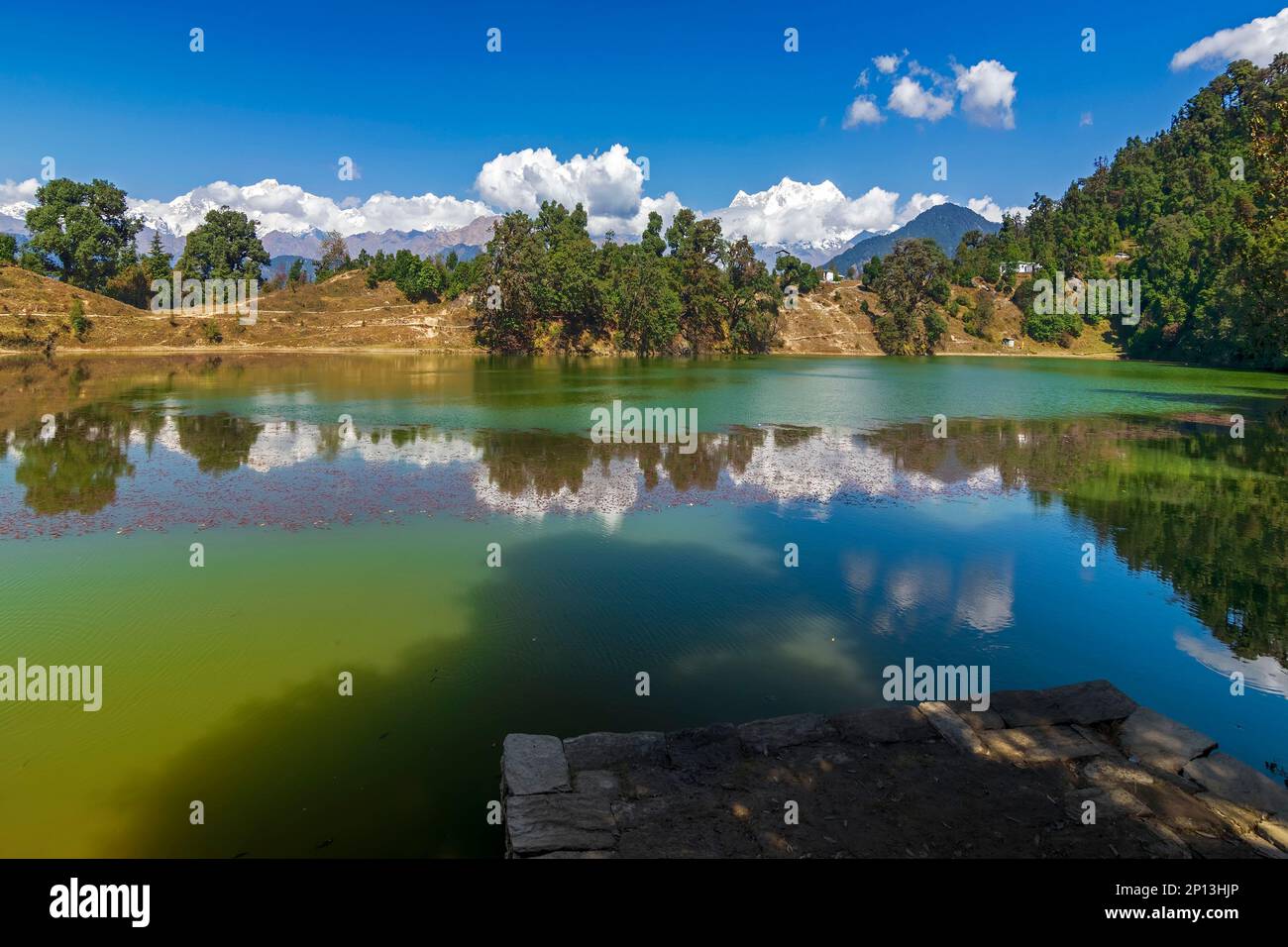 Devariyatal, Deoria Tal, Devaria or Deoriya, an emerald holy lake with ...