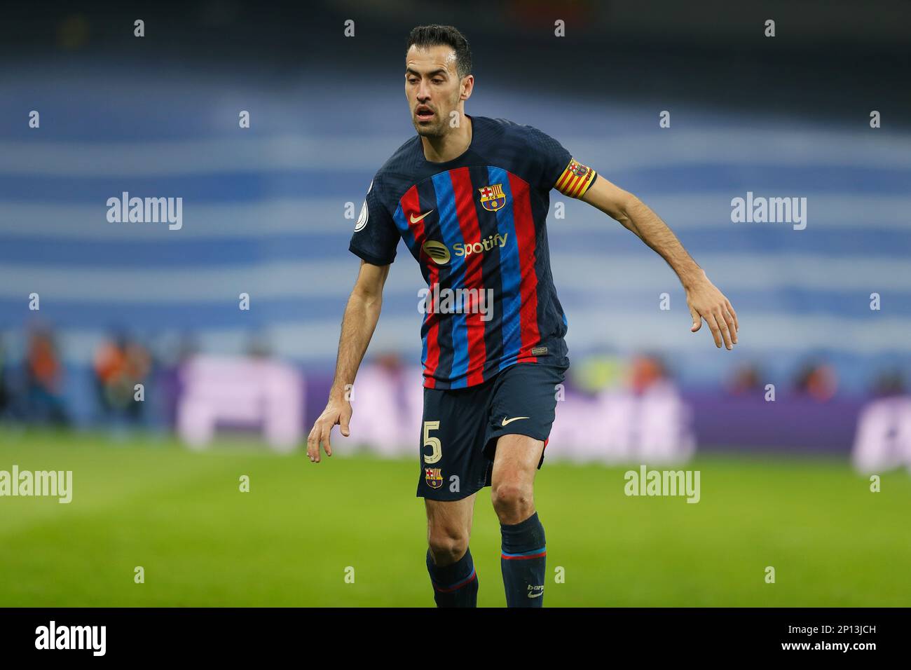 Madrid, Spain. 2nd Mar, 2023. Sergio Busquets (Barcelona) Football ...