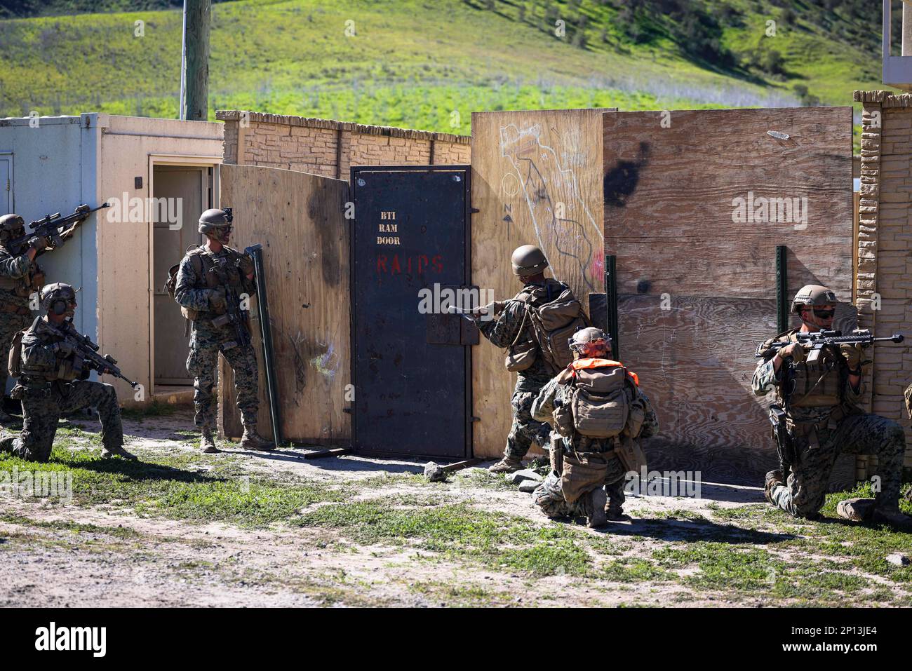 U.S. Marines with 2nd Battalion, 1st Marine Regiment, 1st Marine ...