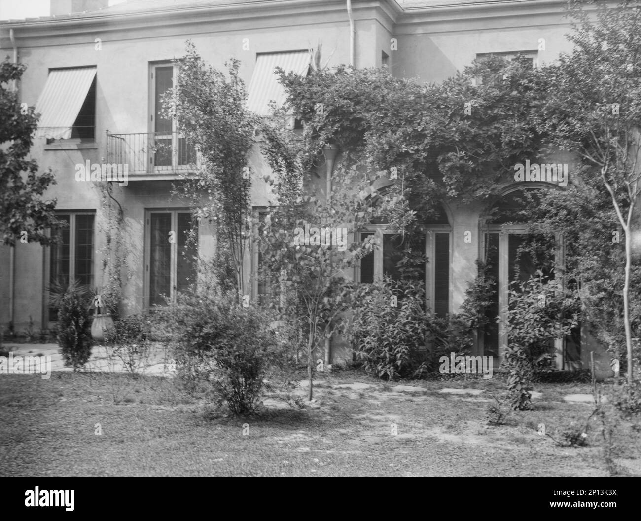 Two-story house, New Orleans or Charleston, South Carolina, between ...