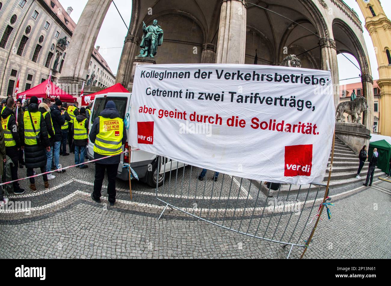 Munich, Bavaria, Germany. 3rd Mar, 2023. In solidarity with the Fridays ...