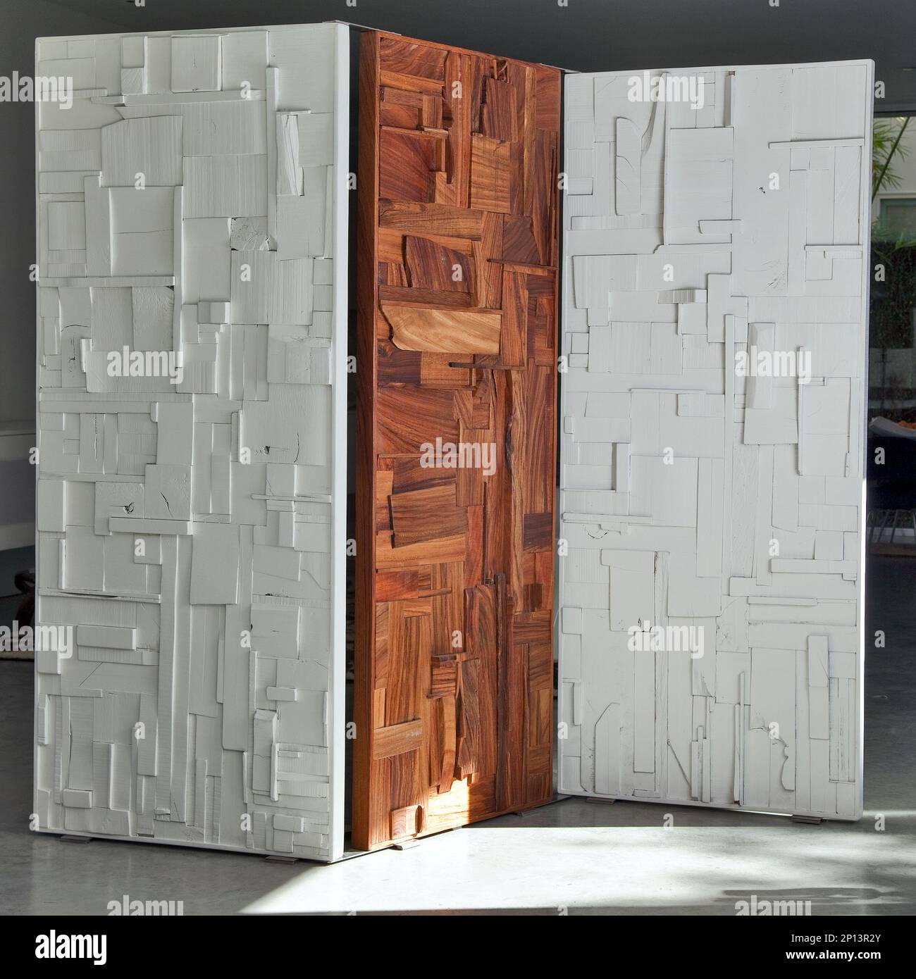 This undated photo provided by wood artist Peter Glassford shows one of ...