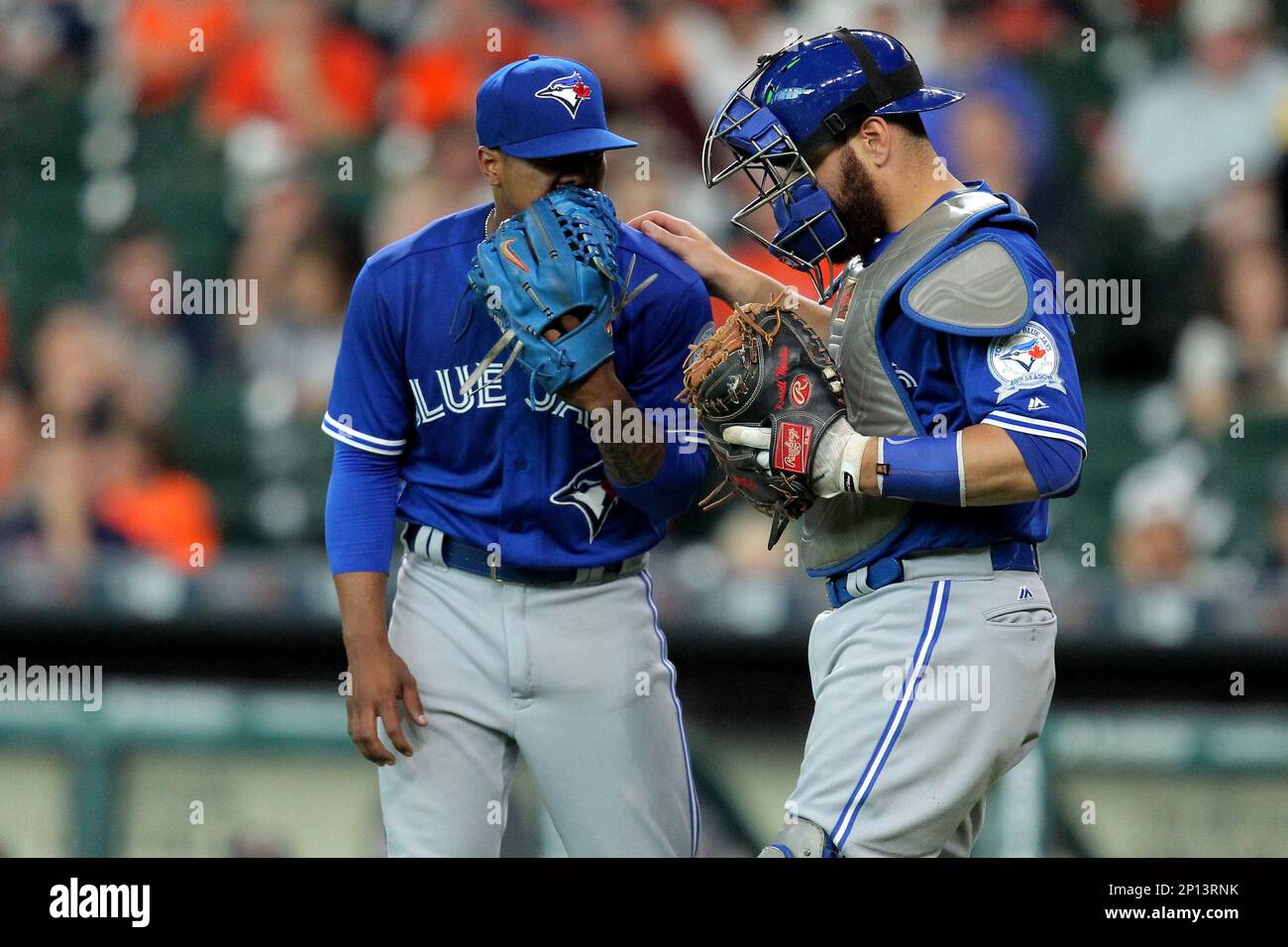 AUG 01 2016: Toronto Blue Jays starting pitcher Marcus Stroman (6 ...