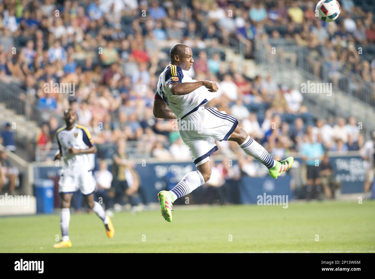 July 31, 2016: Real Salt Lake Defender Jamison Olave (4) heads the ball ...