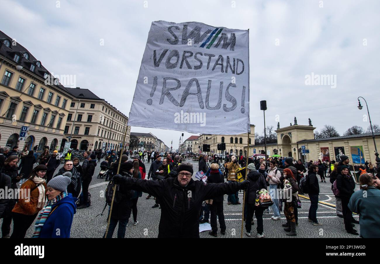 Munich, Bavaria, Germany. 3rd Mar, 2023. In solidarity with the Fridays ...