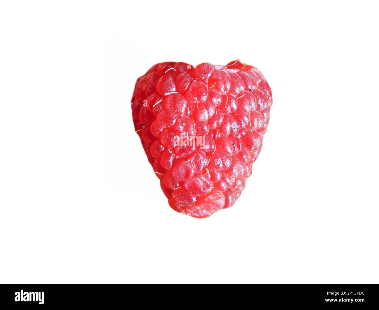 Raspberry isolated on white background Stock Photo - Alamy