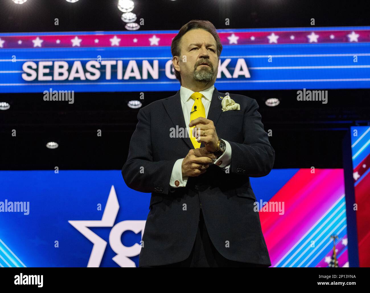 Washington DC, USA. 03rd Mar, 2023. Sebastian Gorka, Host, America ...