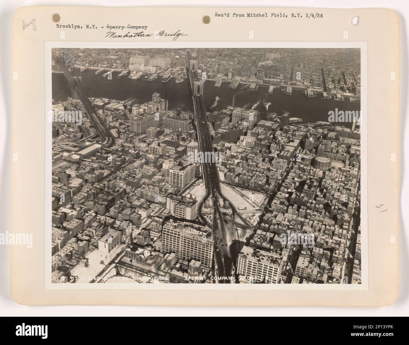 Aerial photograph of brooklyn hi-res stock photography and images - Alamy