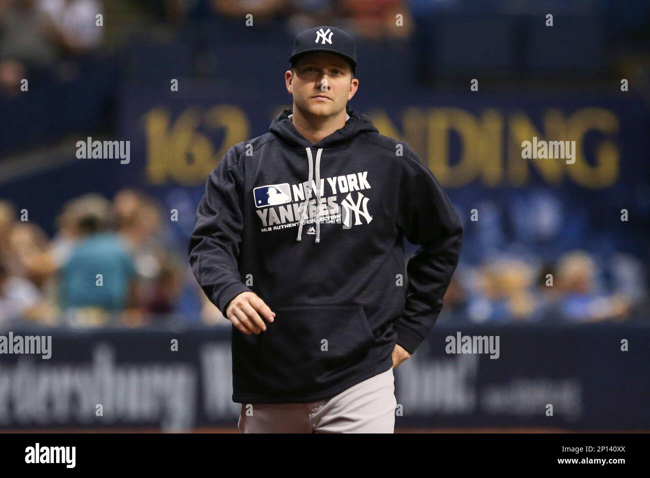 29 July 2016: New York Yankees relief pitcher Adam Warren (43) during ...