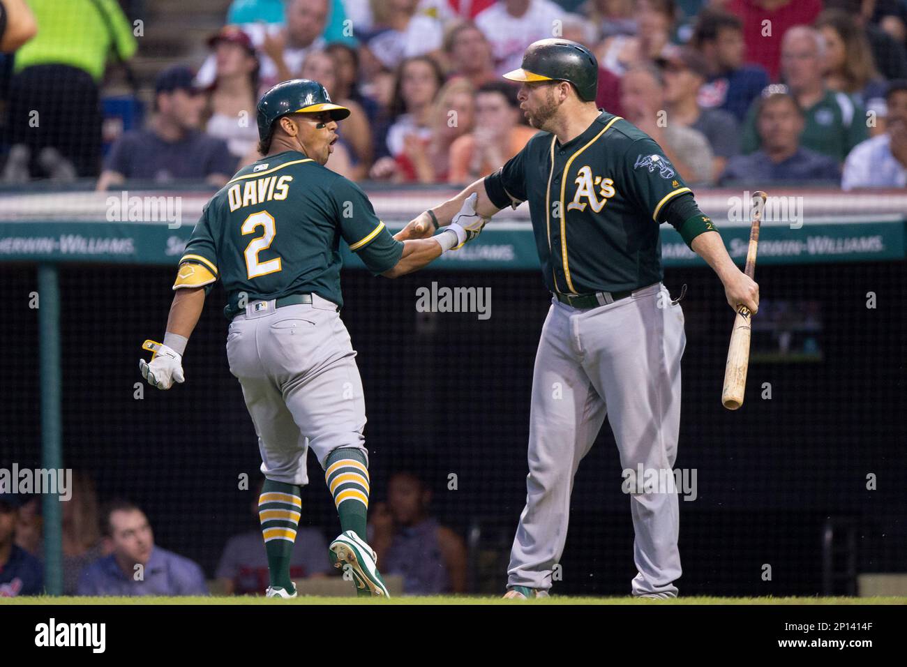 29 July 2016: Oakland Athletics Outfield Khris Davis (2) [7893] is ...