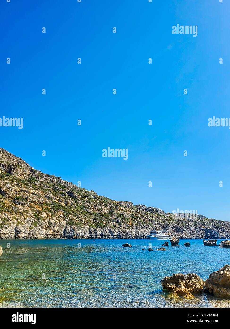 Discover the Majestic Beauty of Greece Coastal Cliffs: Stunning Stock ...