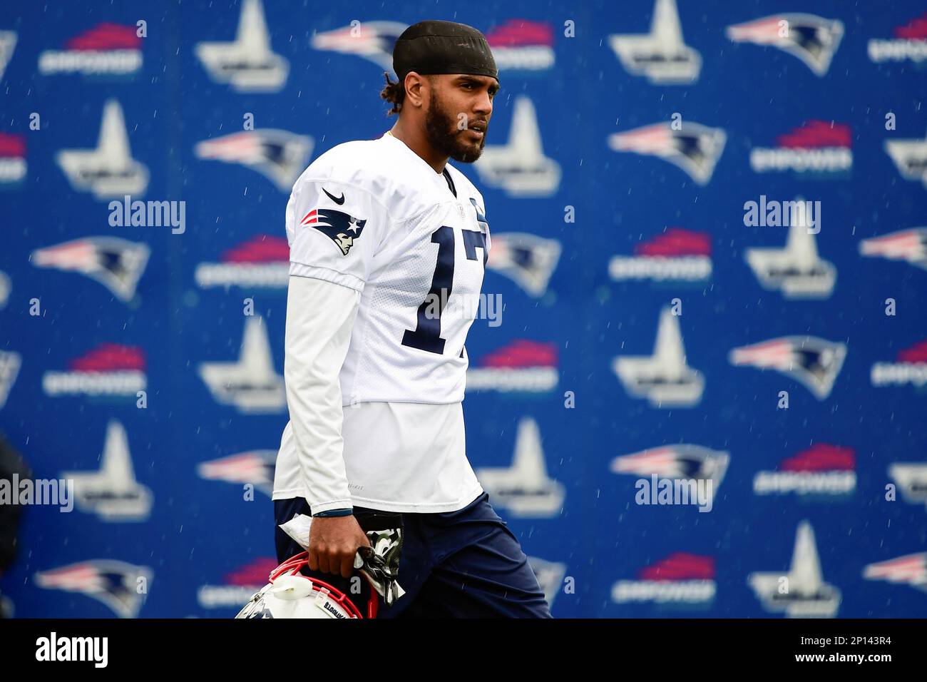 Friday, July 29, 2016: New England Patriots wide receiver Aaron Dobson ...