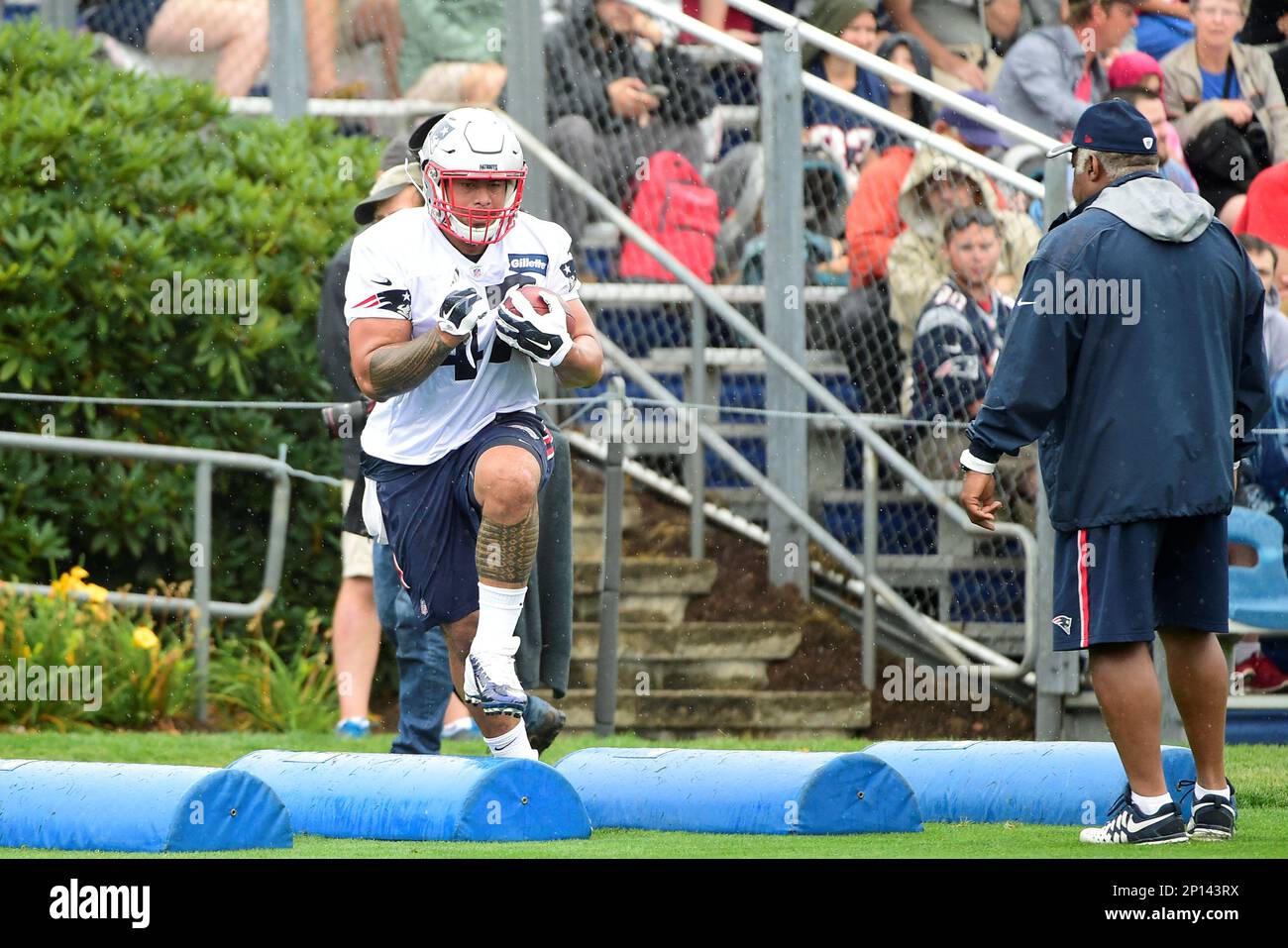 Friday, July 29, 2016: New England Patriots running backs coach Ivan ...