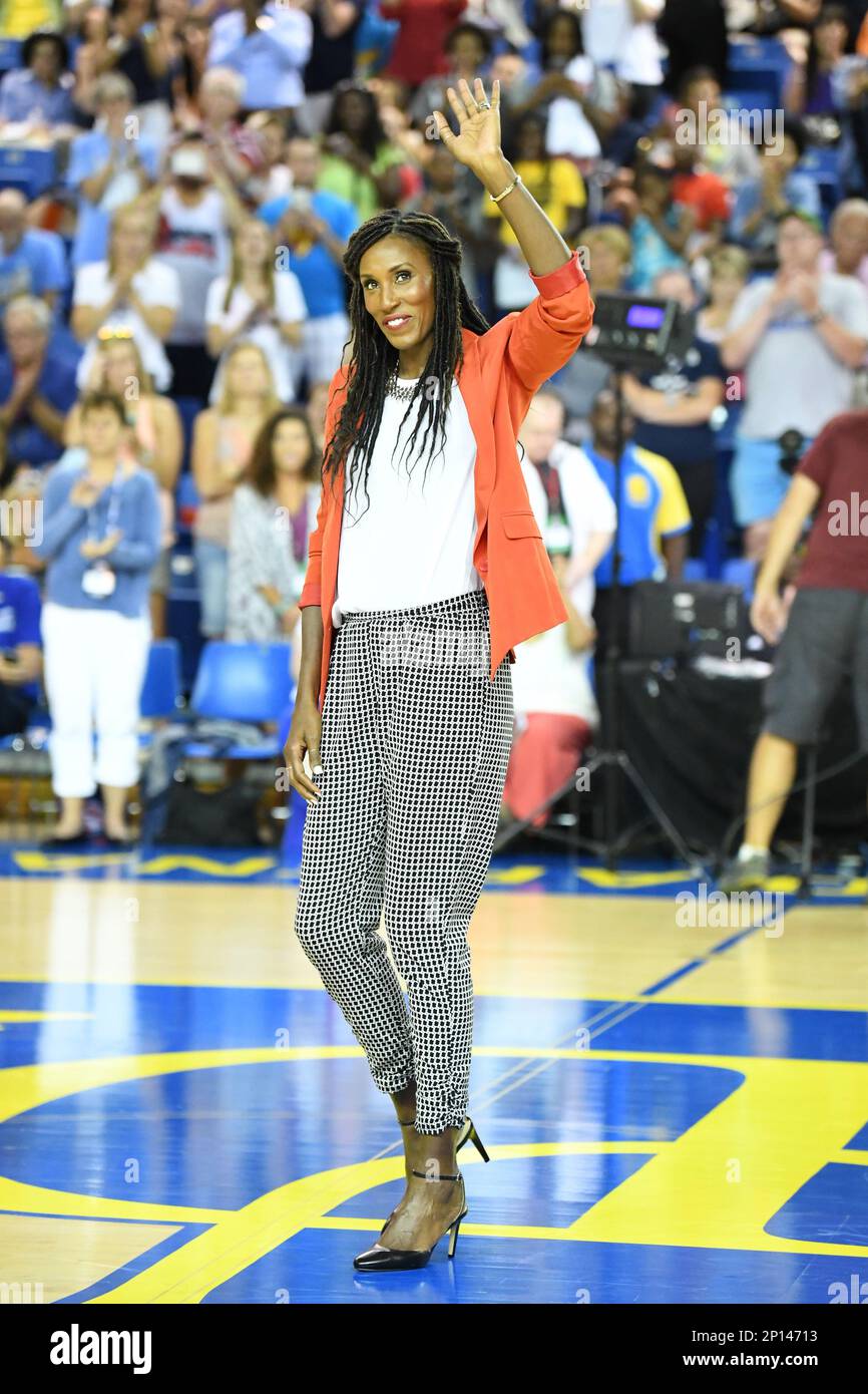July 27, 2016: Lisa Leslie four-time Olympic gold medal winner is ...