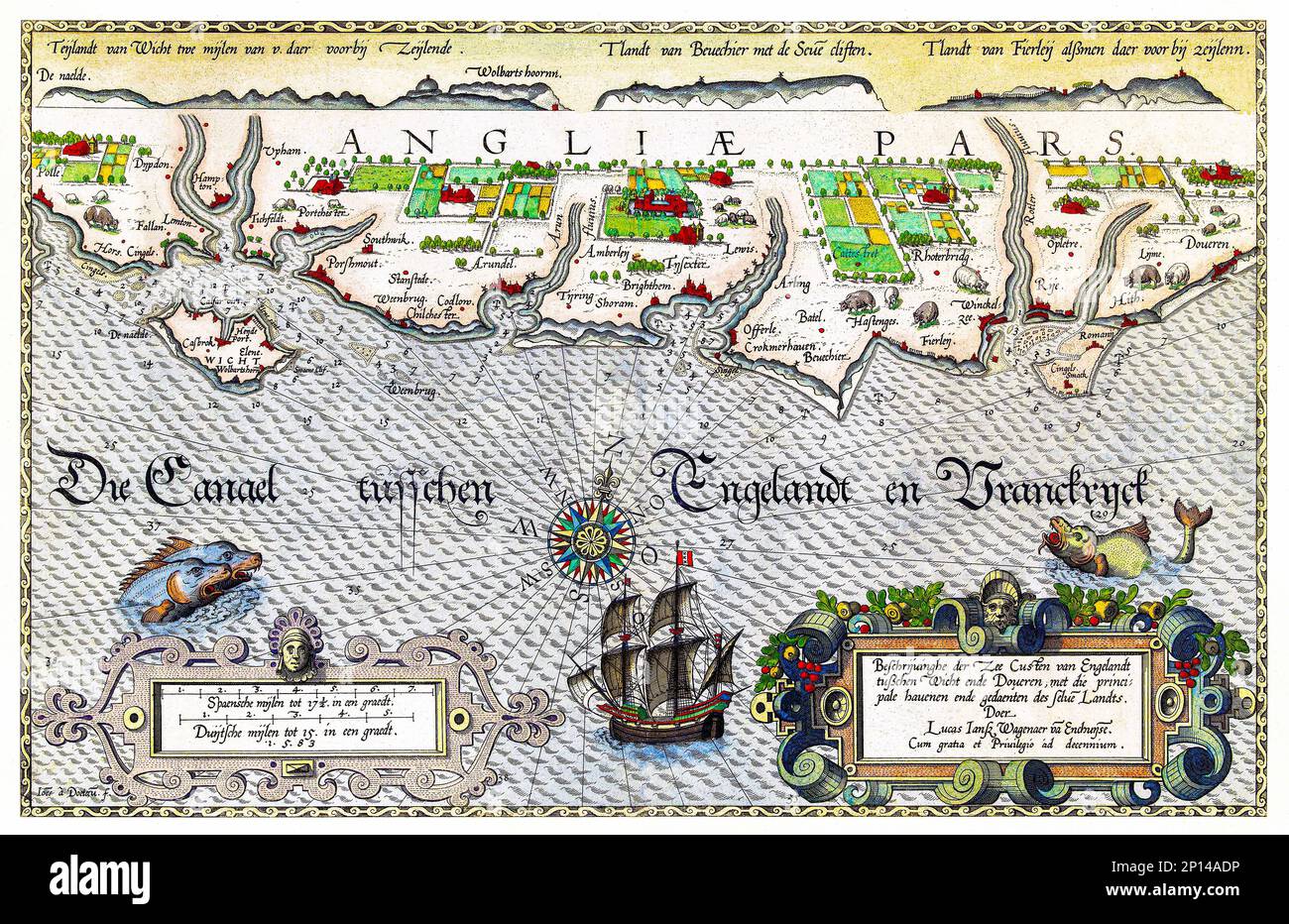 16th century fort map Cut Out Stock Images & Pictures - Alamy