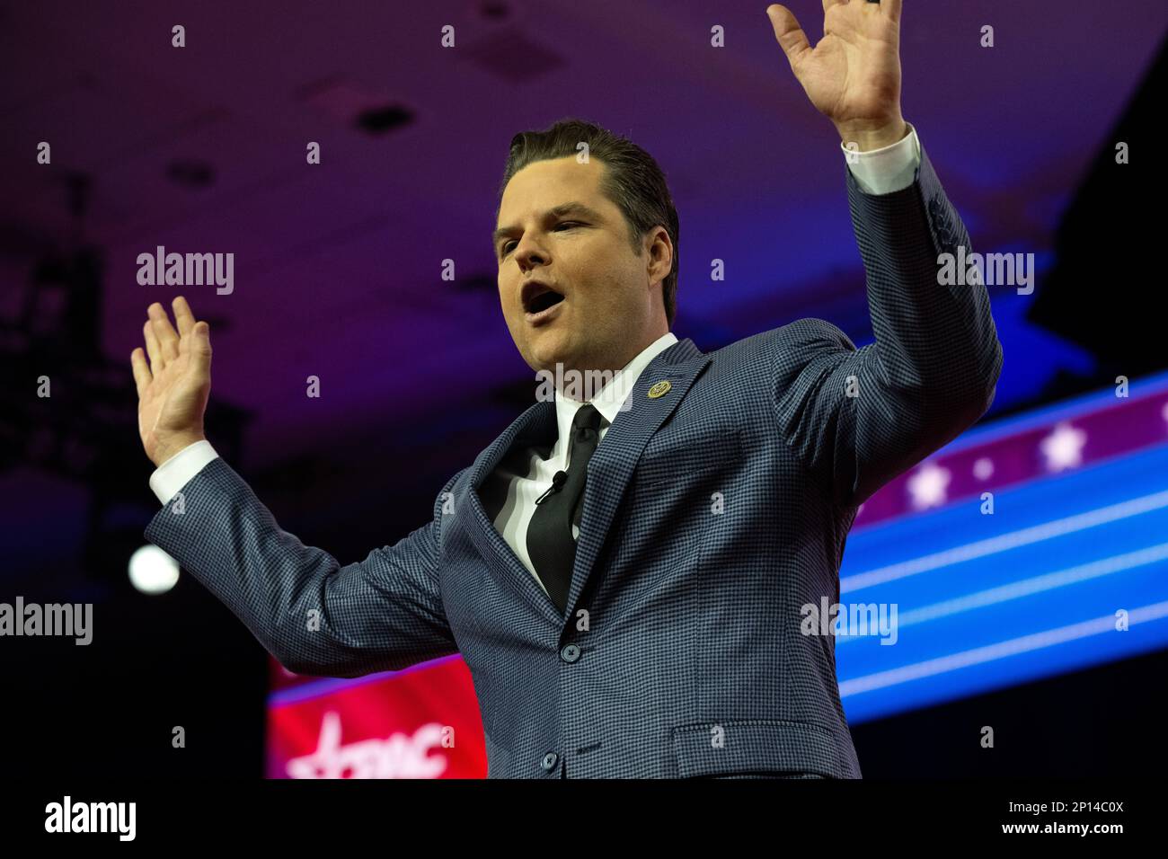 United States Representative Matt Gaetz (Republican of Florida) at the ...