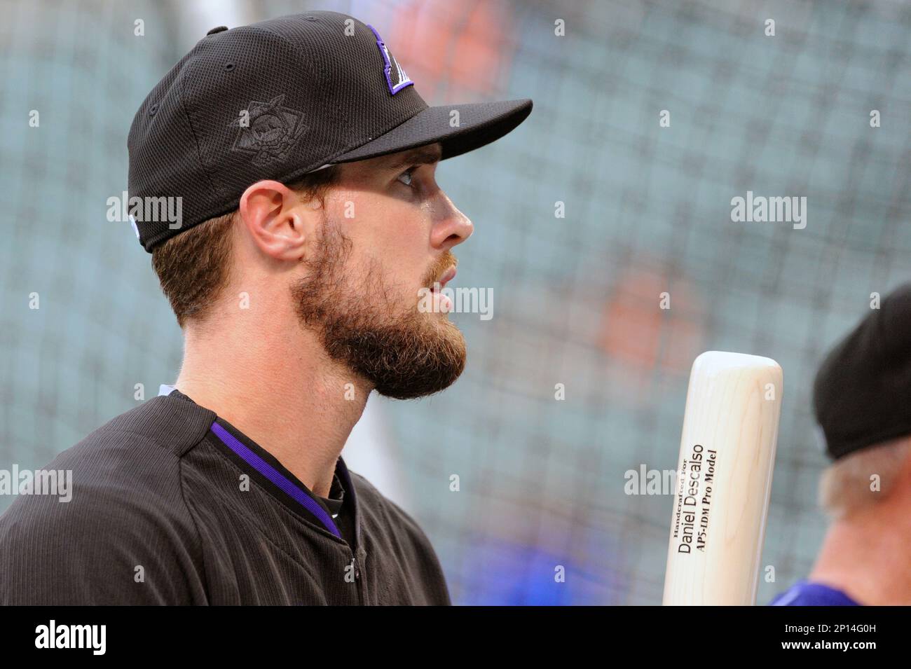 25 July 2016: Colorado Rockies left fielder David Dahl (26) makes his ...