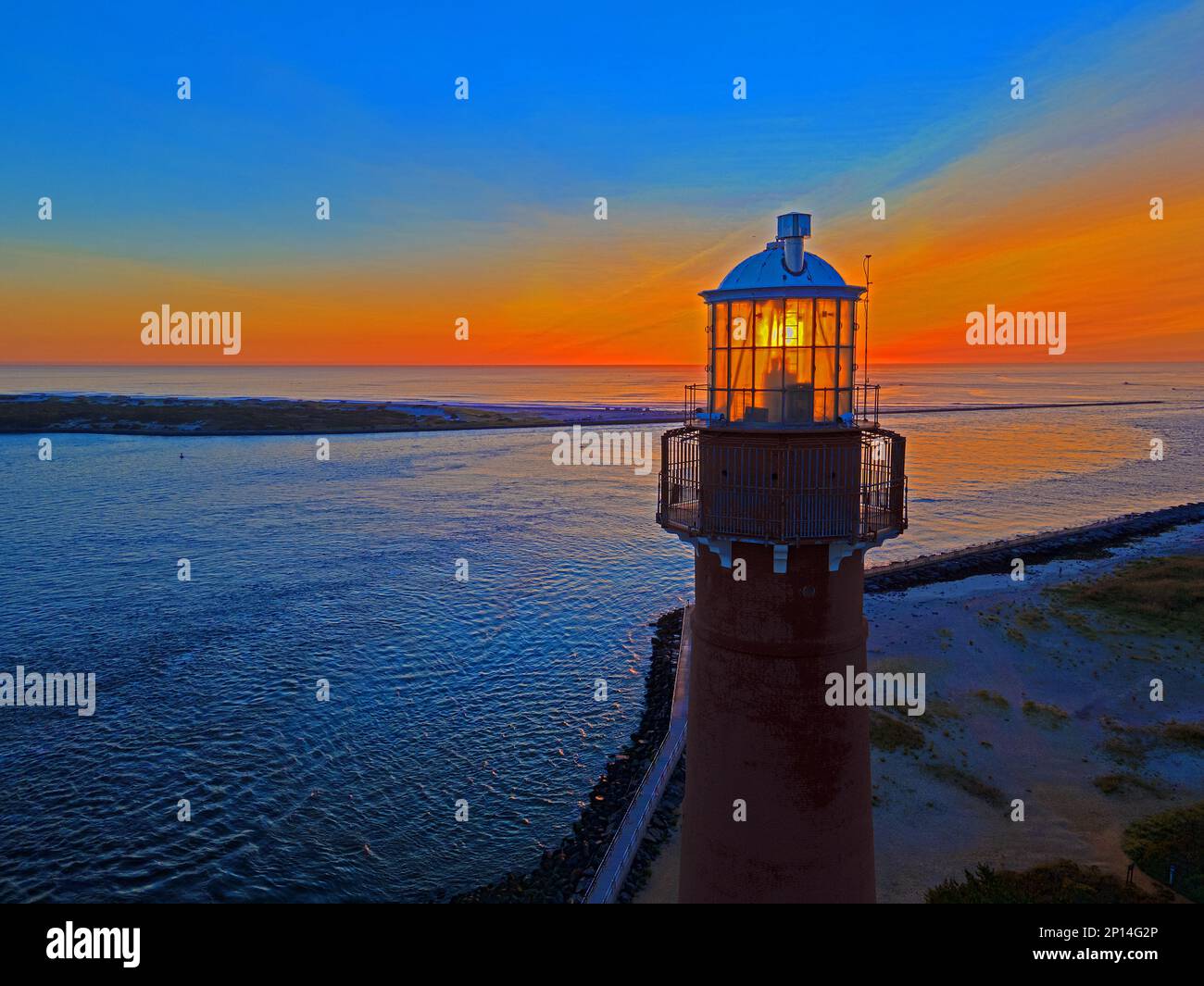 Barnegat light house hi-res stock photography and images - Alamy