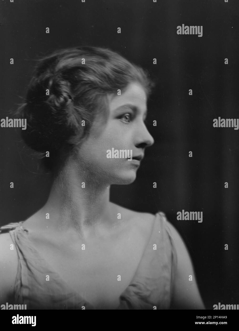 Isadora Duncan dancer, portrait photograph, between 1915 and 1923 Stock ...