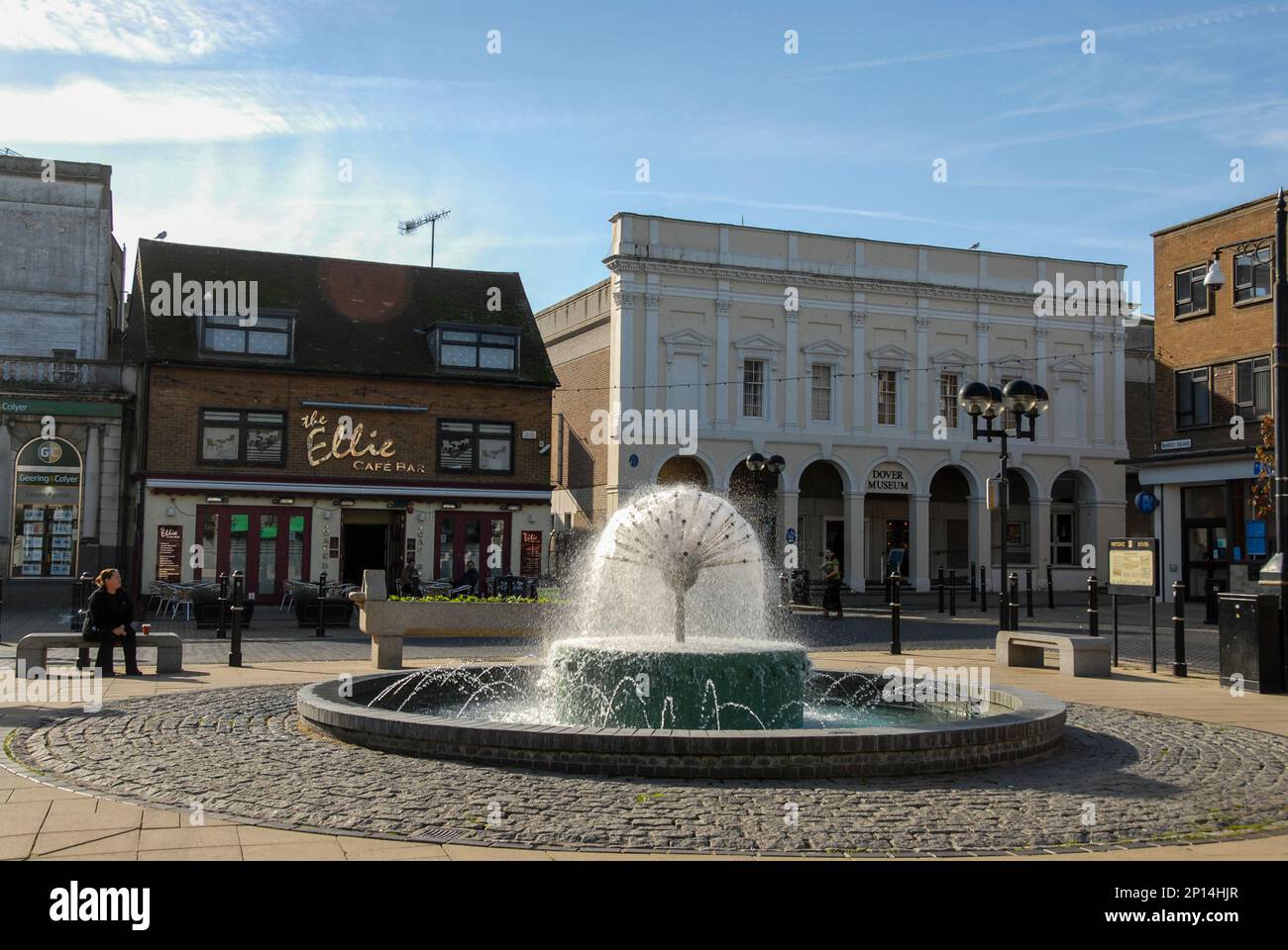 Dover main shopping street Stock Photo - Alamy