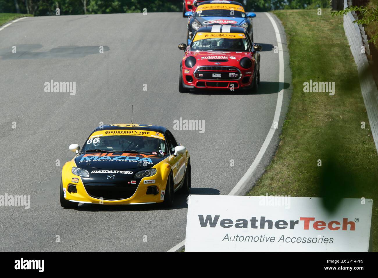 July 22, 2016: The #66 Riley Racing Mazda MX-5 (ST) driven by A.J ...