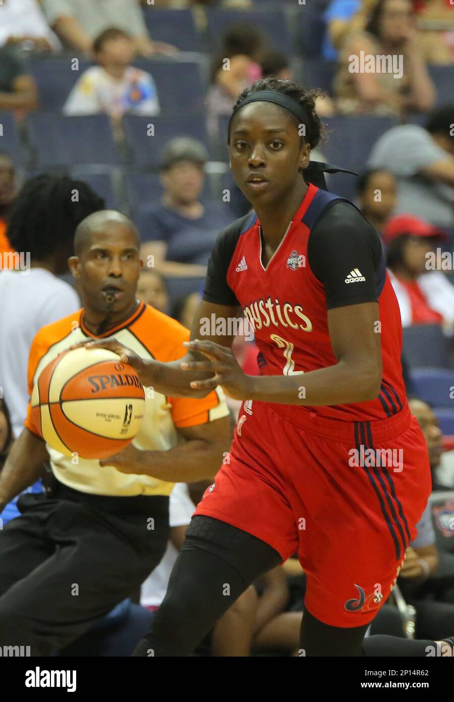 July 22 2016: Washington Mystics forward Kahleah Copper (2) during a ...