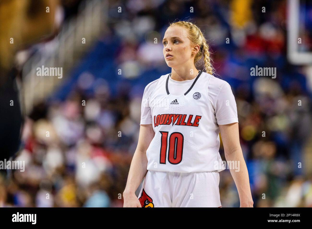 March 3, 2023: Louisville Cardinals guard Hailey Van Lith (10) during ...