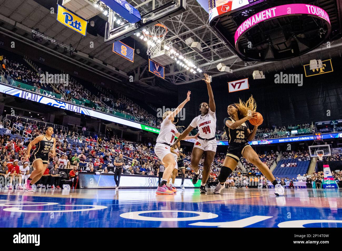 March 3, 2023: Wake Forest Demon Deacons forward Demeara Hinds (25 ...