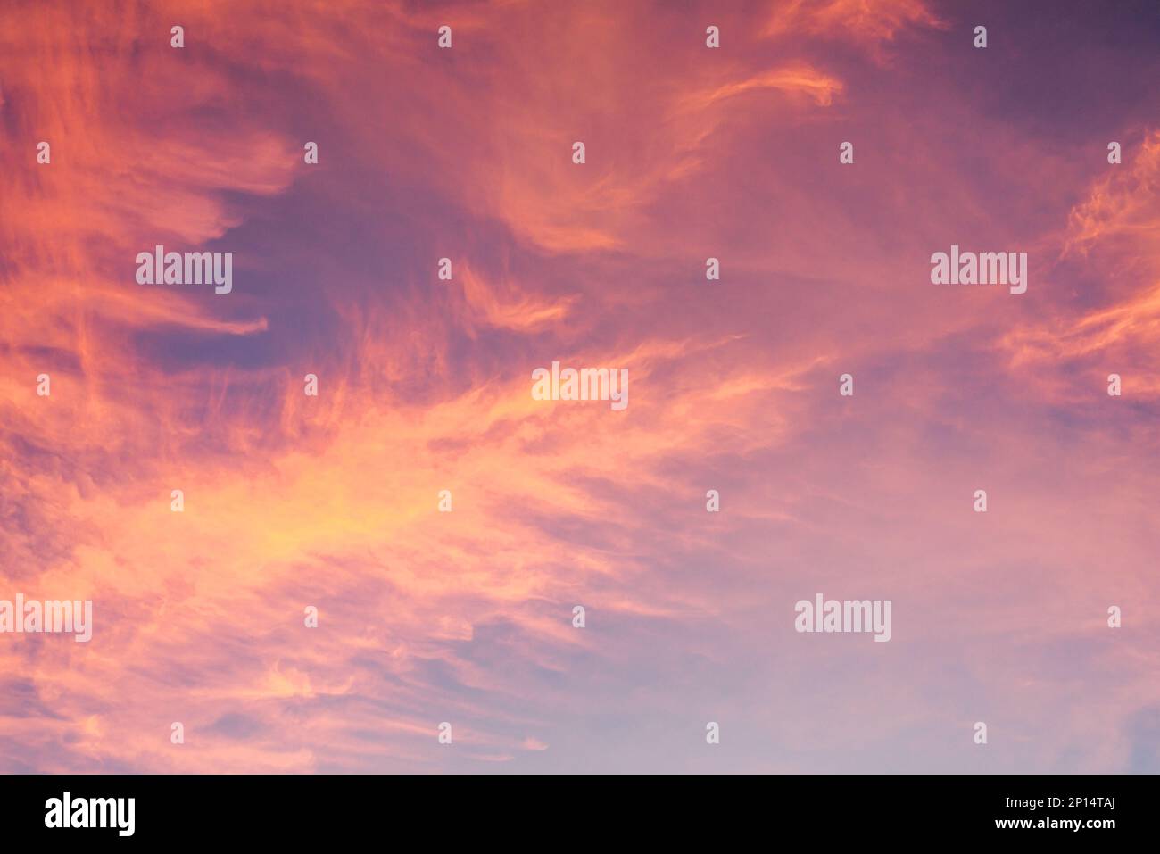 Abstract and pattern of cloud sky Calming coral, Orange, Trend color ...