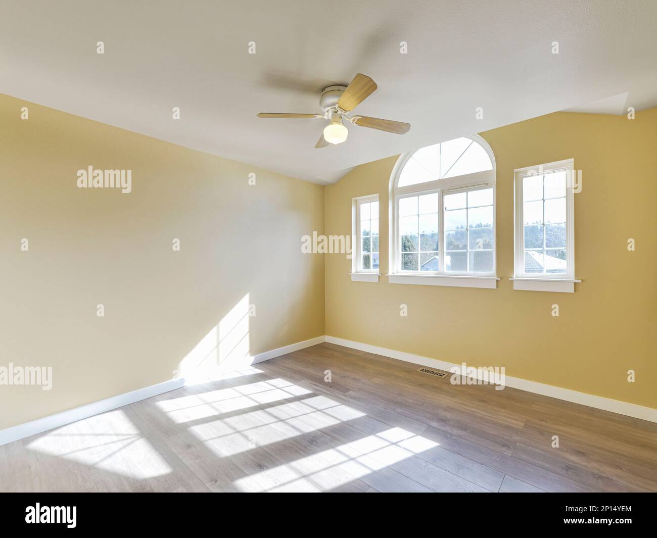 Residential empty bedroom interior Stock Photo - Alamy