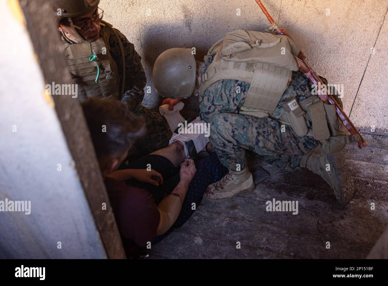 Combat trauma hi-res stock photography and images - Alamy