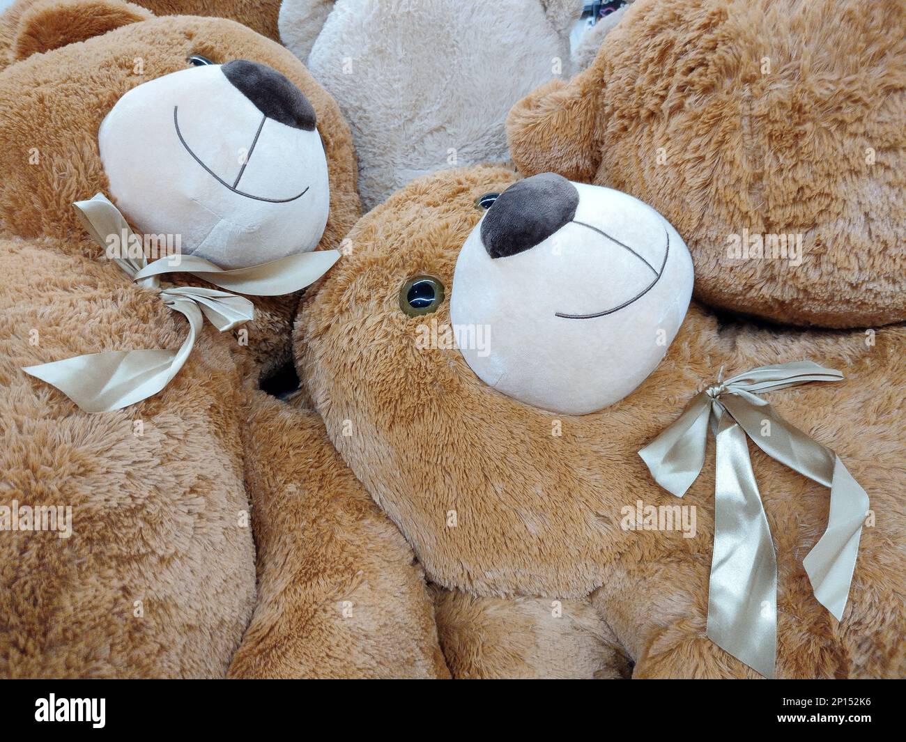 Group of big teddy bears. Toy Stock Photo - Alamy
