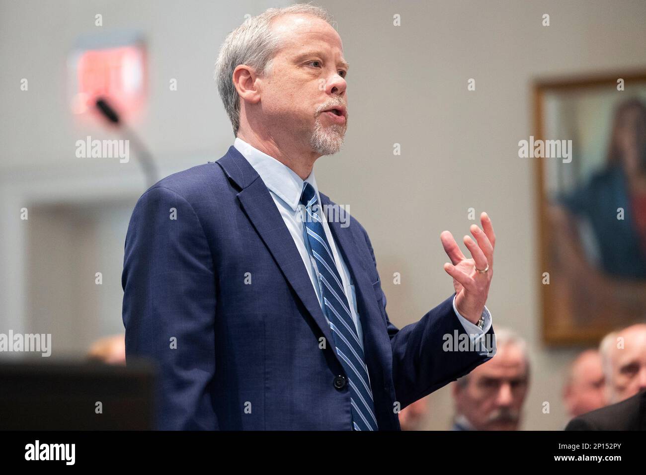 Prosecutor Creighton Waters makes the case for sentencing Alex Murdaugh ...