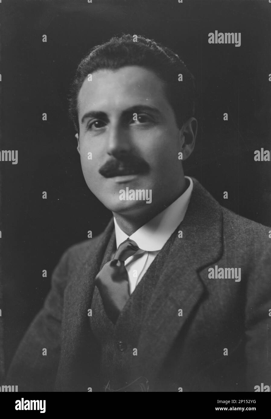 Mr. George Metaxa, portrait photograph, 1918 Dec. 6. George-Radu Metaxa ...