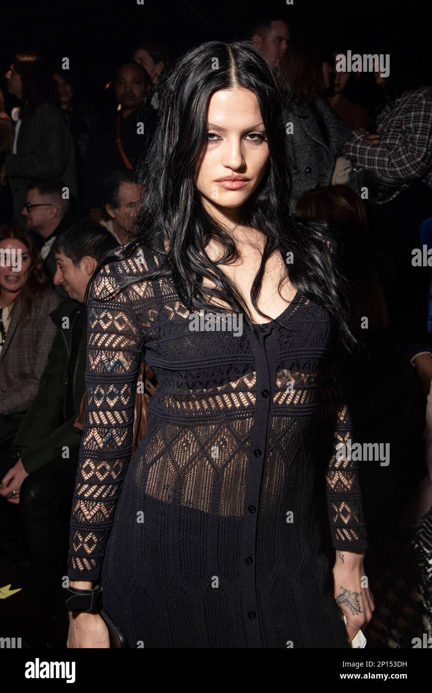 Gabbriette Bechtel attends the Isabel Marant Fall/Winter 2023-2024 ...