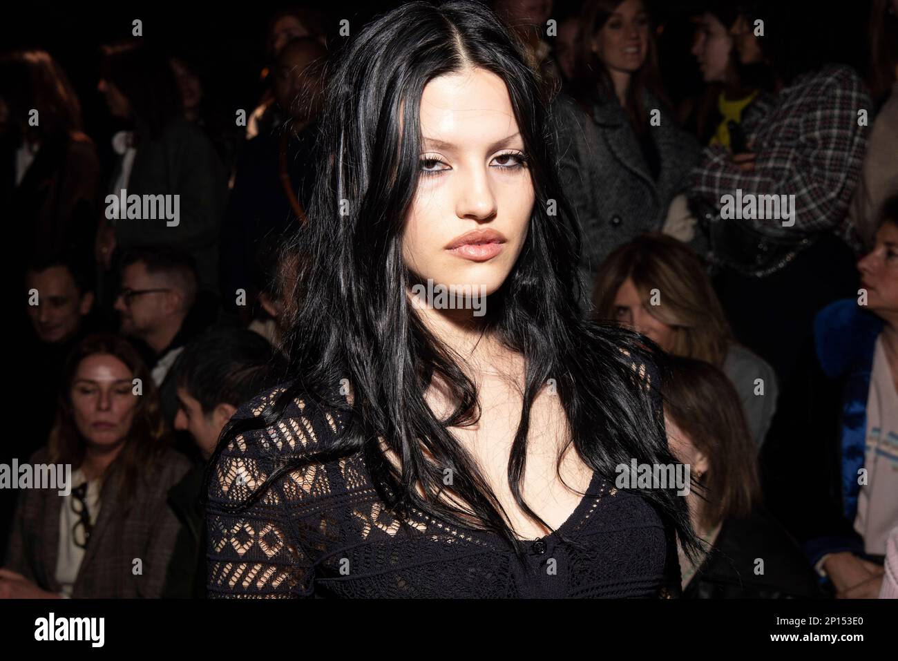 Gabbriette Bechtel attends the Isabel Marant Fall/Winter 2023-2024 ...