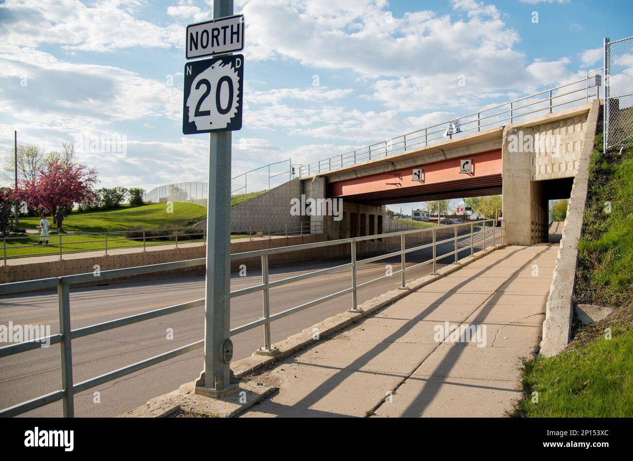 This May 2015 photo provided by the North Dakota Department of ...