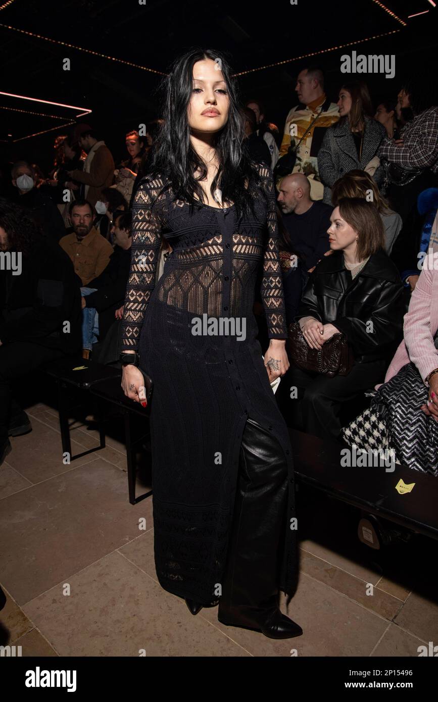 Gabbriette Bechtel attends the Isabel Marant Fall/Winter 2023-2024 ...